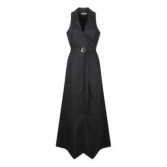 Patrizia Pepe Femme, Robes, Noir, Taille: 42 FR Maxi Robes