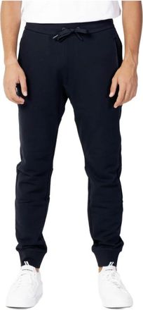 A|X Armani Exchange Homme, Pantalons, Bleu, Taille: S Pantalon de jogging en fil doux