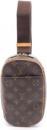 Louis Vuitton Sac banane vintage monogramme Pre-owned - Femme - Pre-owned - Brun - Taille: ONE Size