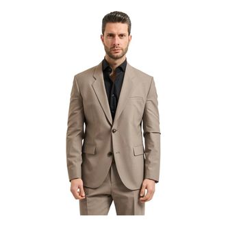 HUGO BOSS Homme, Vestes, Brun, Taille: L Veste en m&eacute;lange de laine