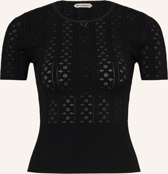 J.W.Anderson Jw Anderson Strickshirt schwarz