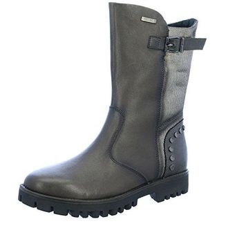 Tamaris Bottes de Femmes 37 38 39 40 41 Gris Graphite 1-25403-283 Cuir Tex Toucher, Damen Größen:39;Farben:Grau
