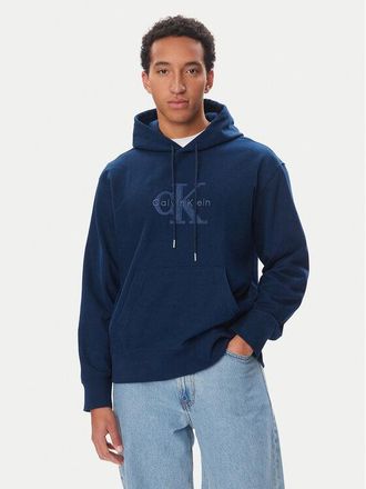 Calvin Klein Jeans Sweatshirt LV04RH218G Dunkelblau Regular Fit