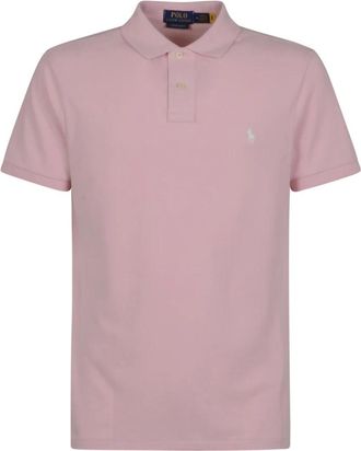 Polo Ralph Lauren Homme, Tops, Rose, Taille: S Tricot Manches Courtes