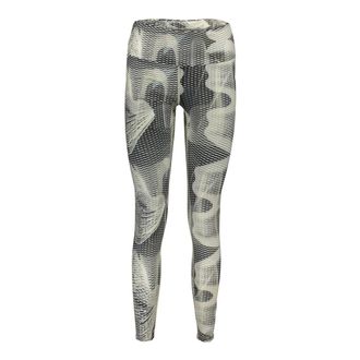Fila Damen Leggings Schwarz Print Elastischer Bund - - Trousers - Damen - Mehrfarbig - XS