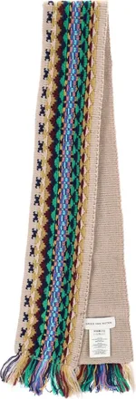 Dries Van Noten Jacquard Wool Scarf