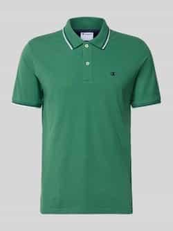 Champion Slim Fit Poloshirt mit Label-Stitching