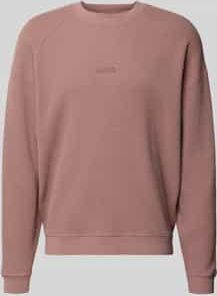 HUGO BOSS Regular Fit Sweatshirt aus reiner Baumwolle Modell DAFFLYN