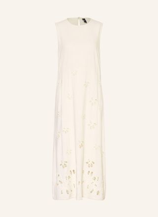 Marc Cain Kleid Mit Lochspitze weiss