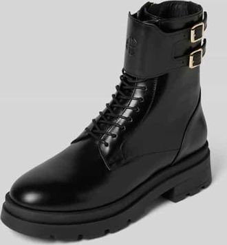 Anine Bing Schn&uuml;rboots aus echtem Leder