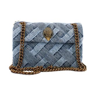 Kurt Geiger Femme, Sacs, Bleu, Taille: ONE Size Mini Sac Kensington Souple