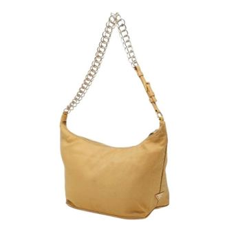 Prada Pre-owned Vintage Schultertasche - - Pre-owned - Damen - Beige - ONE SIZE