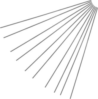 Angoily 10 Stück Keramisch hängende Wolframdraht Tonschneidendraht Wolframdraht für Handwerk Metalldraht Keramikschmuck Kiln -Keramikzubehör Kiln -Zubehör Gra