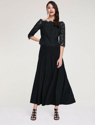 Heine Klassische Bluse Spitzenbluse