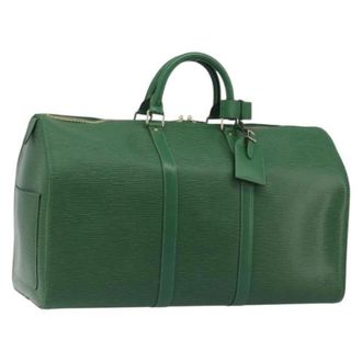 Louis Vuitton Pre-owned Vintage Boston Bag - - Pre-owned - Damen - Gr&uuml;n - ONE SIZE