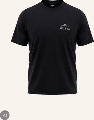 Guess T-Shirt schwarz