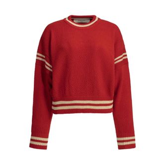 Golden Goose Damen, Strickwaren, Rot, LGr&ouml;&szlig;e