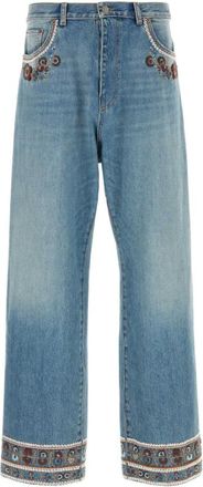 Valentino Garavani Homme, Jeans, Bleu, Taille: W33 Denim Jeans