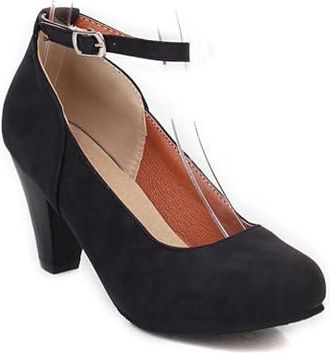 Generic Escarpins Femmes Bloc Talons Pumps Femme 2025 Sandales d&eacute;t&eacute; Confortables pour Mode Casual Bout Pointu Chaussures de soir&eacute;e Banquet, Mariage, Bureau