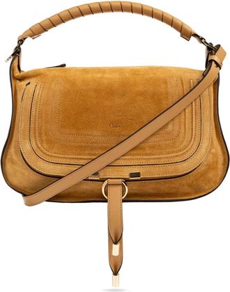 Chlo&eacute; Femme, Sacs, Brun, Taille: ONE Size Marcie Small Shoulder Bag