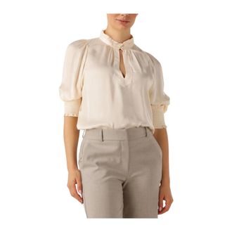 Est'seven Damen, Blusen & Hemden, Beige, SGr&ouml;&szlig;e