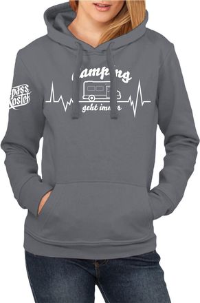 Spass Kostet Frauen Damen Kapuzenpullover Wohnmobil Camping geht Immer Hoodie zelten Camper