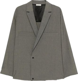 Fear of God Homme, Vestes, Gris, Taille: M Veste crois&eacute;e