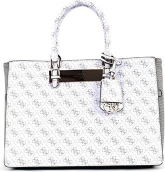Guess Sac à main avec anses Blanc