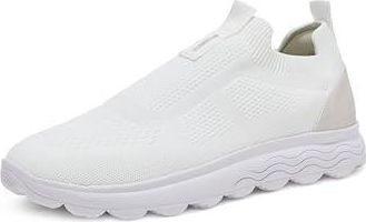 Geox Homme U Spherica Basket, Blanc, 44 EU