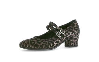 Gabor Damen Riemchen Pumps, Frauen Absatzschuhe,Abendschuhe,Court Shoes,st&ouml;ckelschuhe,Spangenpumps,Mary-Jane,bequem,rame/schwarz,37.5 EU / 4.5 UK