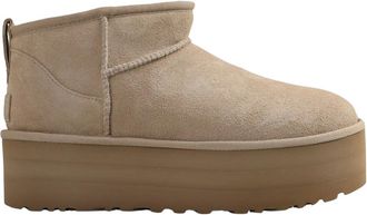 UGG Ugg, Femme, Chaussures, Beige, Taille: 41 EU Classic Ultra Mini Platform