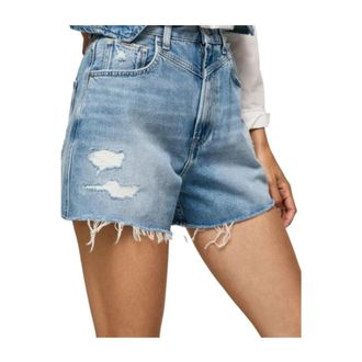 Pepe Jeans London Denim Shorts - - Shorts - Damen - Blau - W30