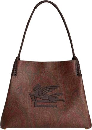 Etro Femme, Sacs, Brun, Taille: ONE Size Libra Tote Bag