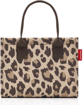 Reisenthel daily shopper XS leo macchiato - Die kleinere Version unseres modernen, stromlinienförmigen Shoppers - eine praktische rechteckige Crossbody-Handtasch