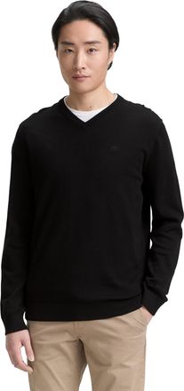 Tom Tailor Herren 1039806 Pullover, 29999-Black, XXL