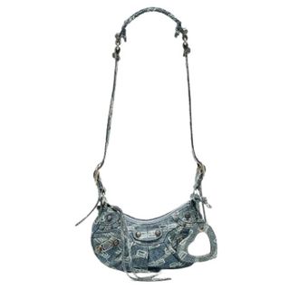 Balenciaga Sac bandouli&egrave;re vintage en denim Pre-owned - Femme - Pre-owned - Bleu - Taille: ONE Size
