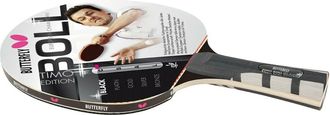 Butterfly Timo Boll Black 85030 Tischtennisschläger | Tischtennis Racket Bat Profi Wettkampfschläger für technisch fortgeschrittene Spieler | ITTF zertifizierte