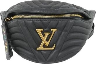 Louis Vuitton Sac bandouli&egrave;re New Wave en cuir de veau Pre-owned - Femme - Pre-owned - Noir - Taille: ONE Size