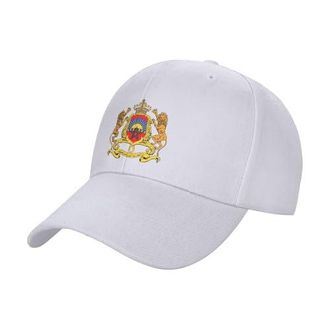 Generic Royaume du Maroc Casquette De Baseball avec Embl&egrave;me National | Casquette Camionneur | Protection UPF 50+ pour Randonn&eacute;es Et Road Trips