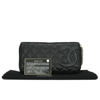 Chanel Cambon Zip-around Wallet