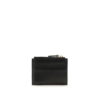 Valentino Garavani Mens Black Calf Leather Bos Taurus Wallet