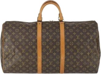 Louis Vuitton unisex, Pre-owned, Brun, Taille: ONE Size Sac Week-end Vintage en Toile Pre-owned