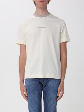 Emporio Armani T-Shirt Herren Farbe Yellow Cream