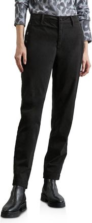 Street One Street ONE Damen A378380 Hose im Slim Fit,Schwarz,36