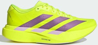 adidas adidas Performance - Adizero Evo SL - Laufschuhe in Gelb und Lila