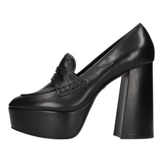Carrano Loafer aus Leder - - Shoes - Damen - Schwarzk - 39 EU