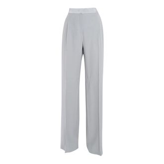 Alberta Ferretti Femme, Pantalons, Gris, Taille: 40 FR Wide Pantalons