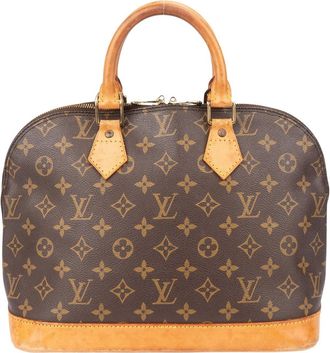 Louis Vuitton Crossbody Bags - Louis Vuitton Canvas Monogram Alma PM Handbag - Gr. unisize - in Braun - f&uuml;r Damen