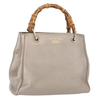 Gucci Pre-owned Vintage Handtasche - - Pre-owned - Damen - Grau - ONE SIZE