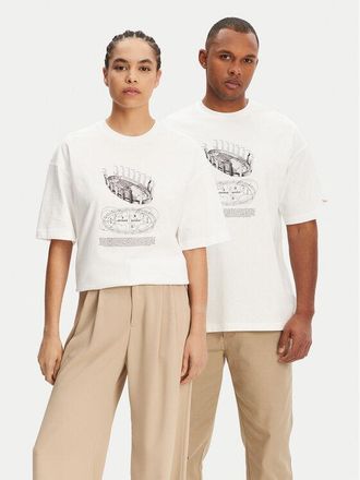 Puma T-Shirt Unisex Harry Potter 630092 Wei&szlig; Oversize